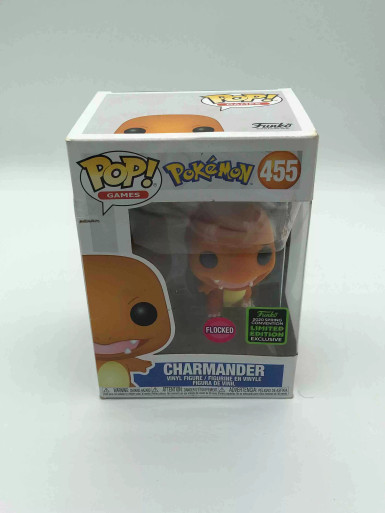 Funko POP! Games Pokemon Charmander (Flocked) #455 Vinyl Figure ...