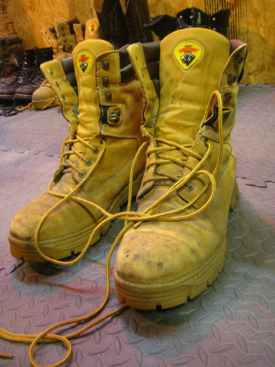 Used Work Boots