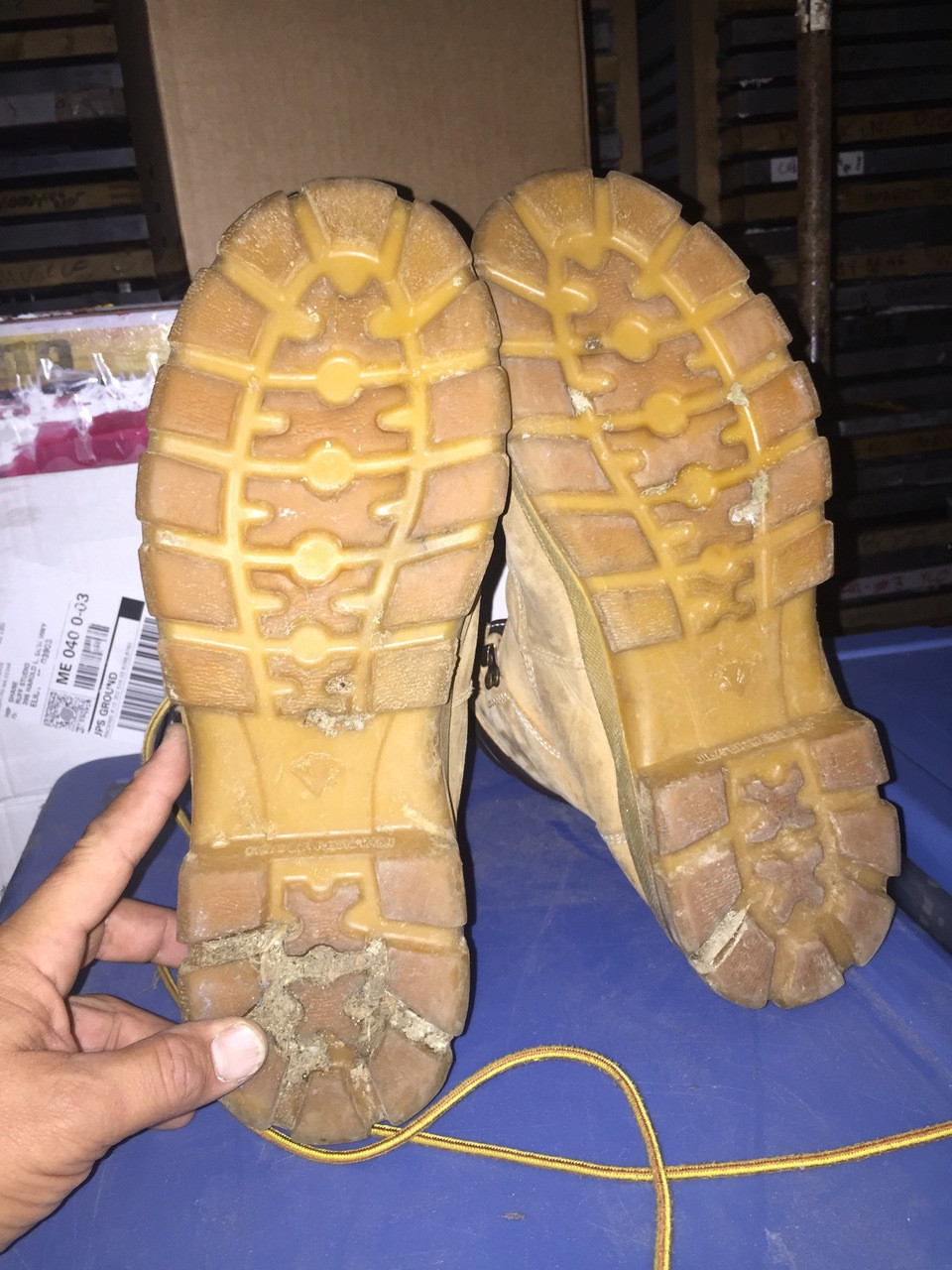 Used Work Boots