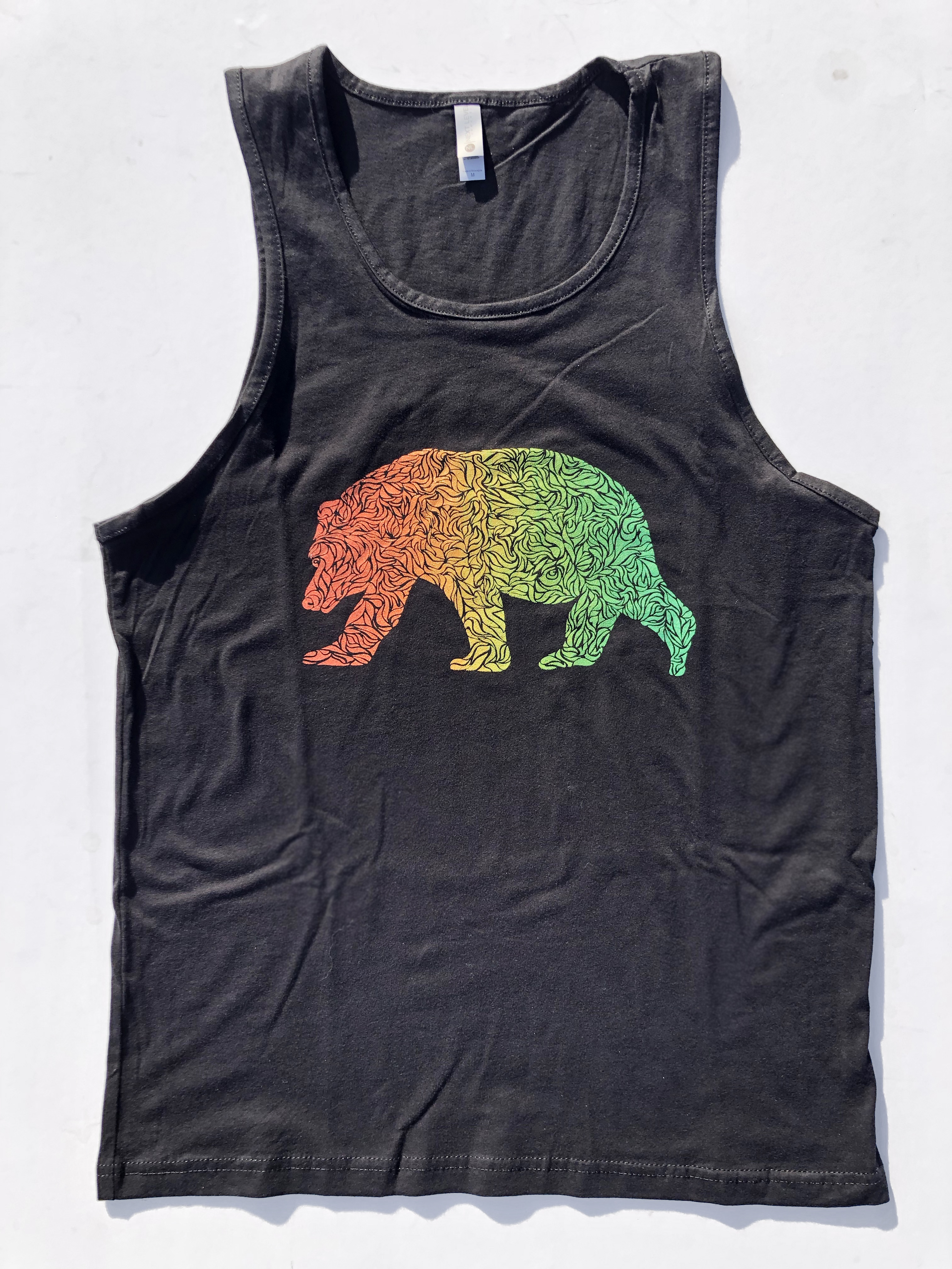 Spring Bear Black Tank