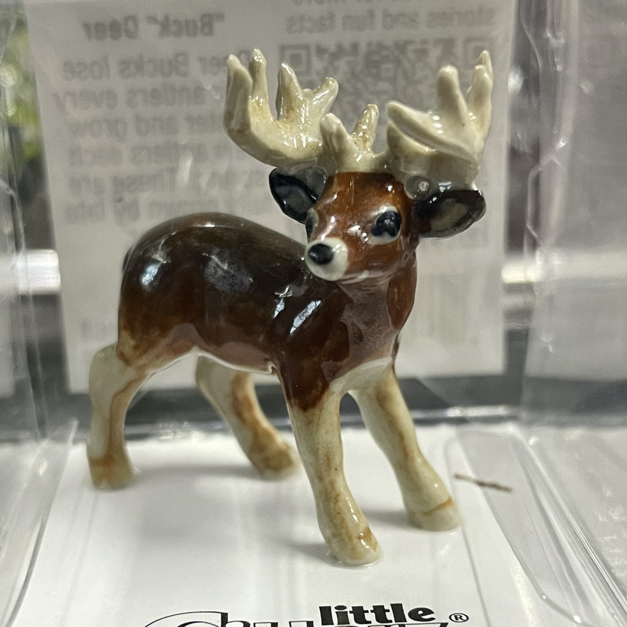 Buck Miniature Figurine