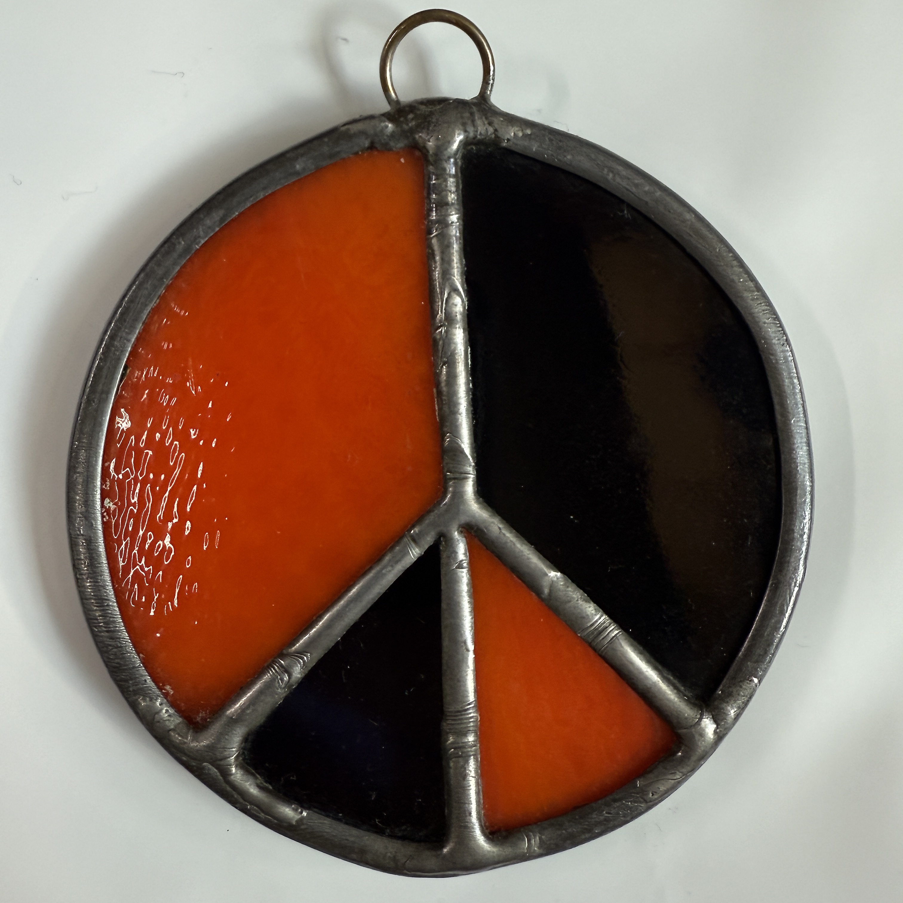Stained Glass Peace Sign 123 - BURLYSHIRTS