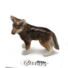 Red Wolf Miniature Figurine