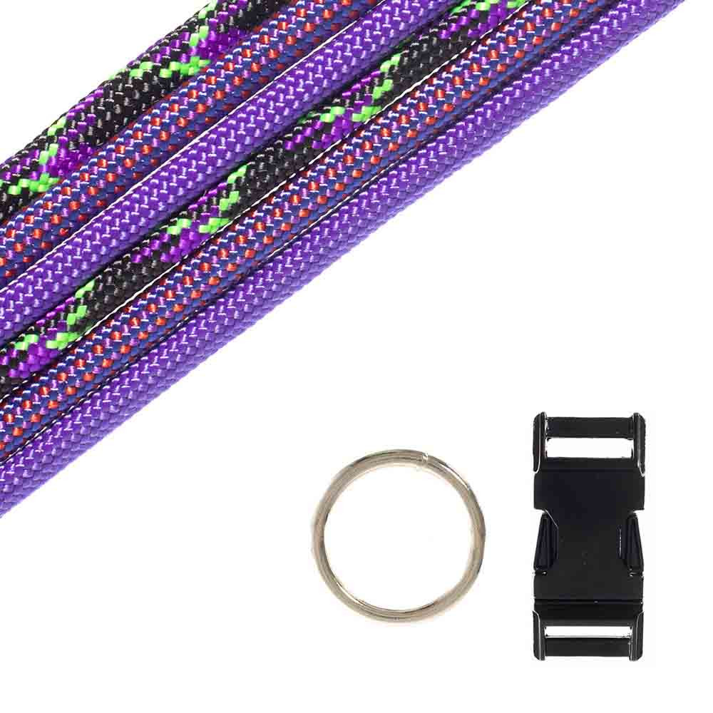 Paracord Dog Collar Kit - Halloween Theme | Paracord Planet