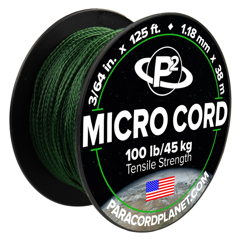 Forest Green Micro Cord | Paracord Planet