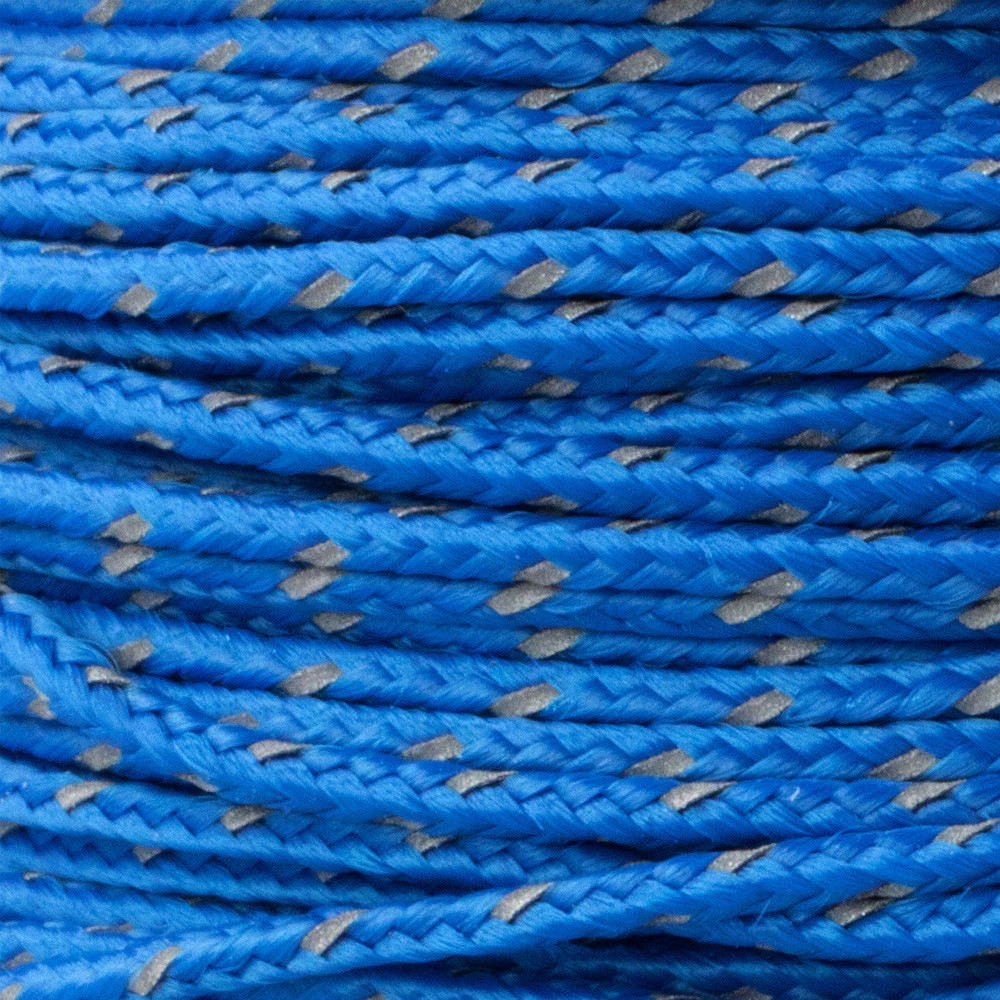 Reflective Royal Blue Micro Cord | Paracord Planet