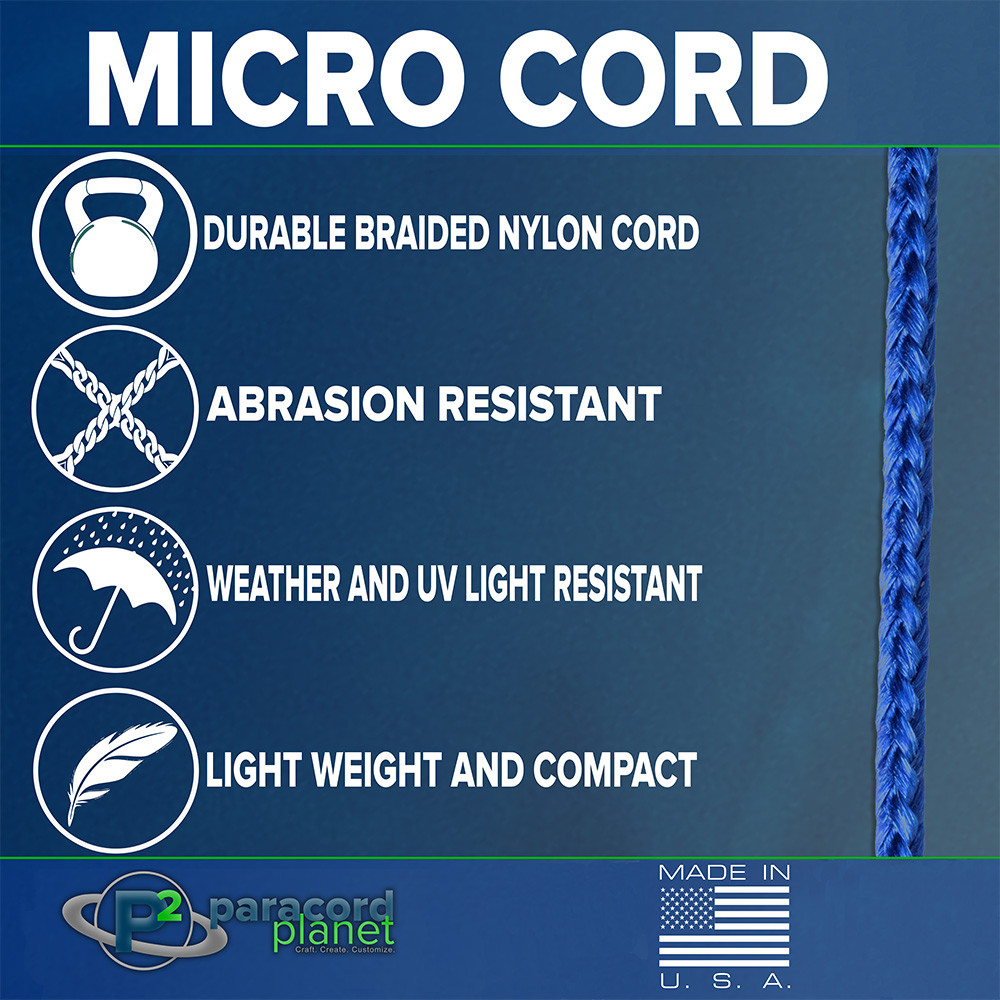 White Micro Cord | Paracord Planet