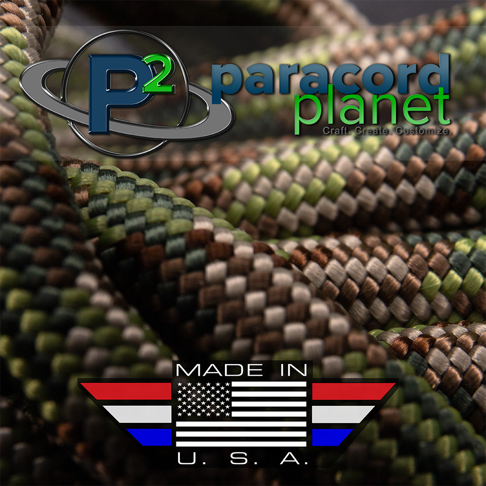Multi Camo - 750 Paracord | Paracord Planet