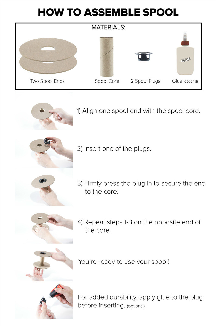 3.5 Inch Spool Kit | Paracord Planet