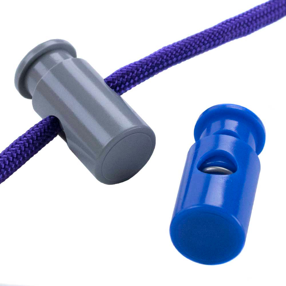 Cylinder Hole-Top Cord Locks - Multiple Colors | Paracord Planet