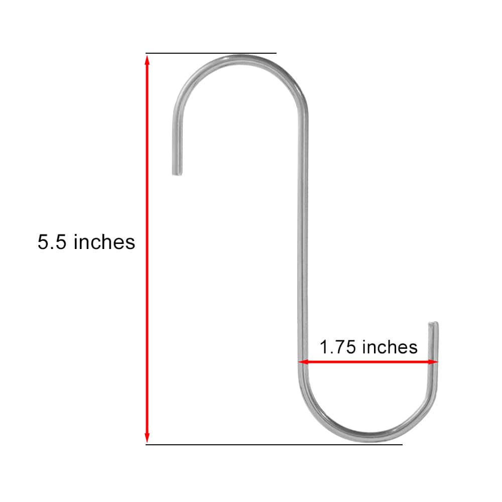 Large Steel S-Hooks | Paracord Planet