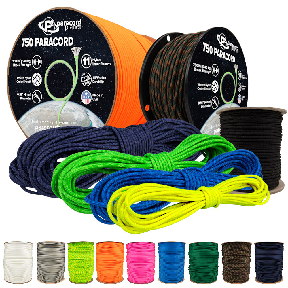 750 Type IV Paracord - All Colors | Paracord Planet
