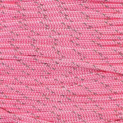 Baby Pink - Reflective 95 Paracord | Paracord Planet