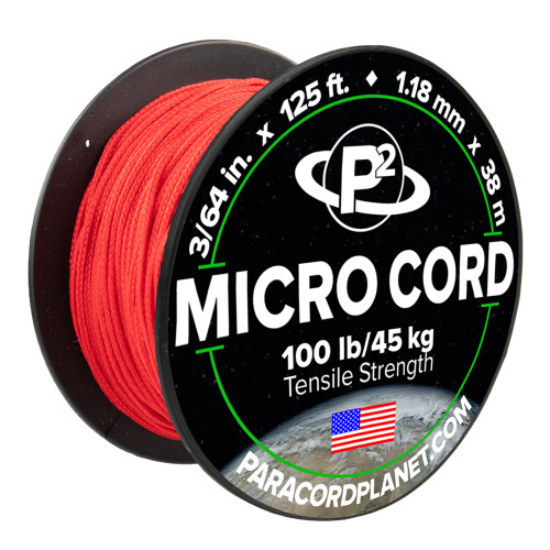 Scarlet Red Micro Cord | Paracord Planet