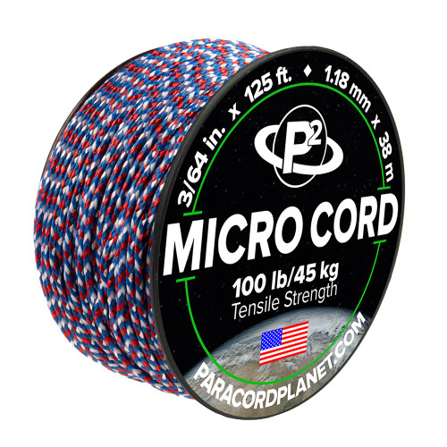 USA Camo Micro Cord | Paracord Planet