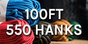 550 Cord, Paracord Kits, Supplies, Buckles, Skull Beads + Accessories