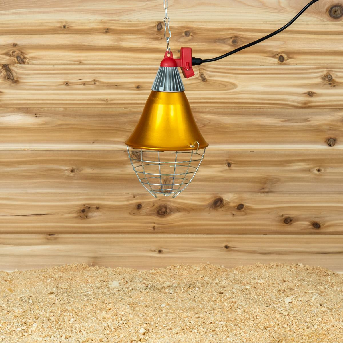 Heat Lamp With Safety Switch | Strombergs Chickens