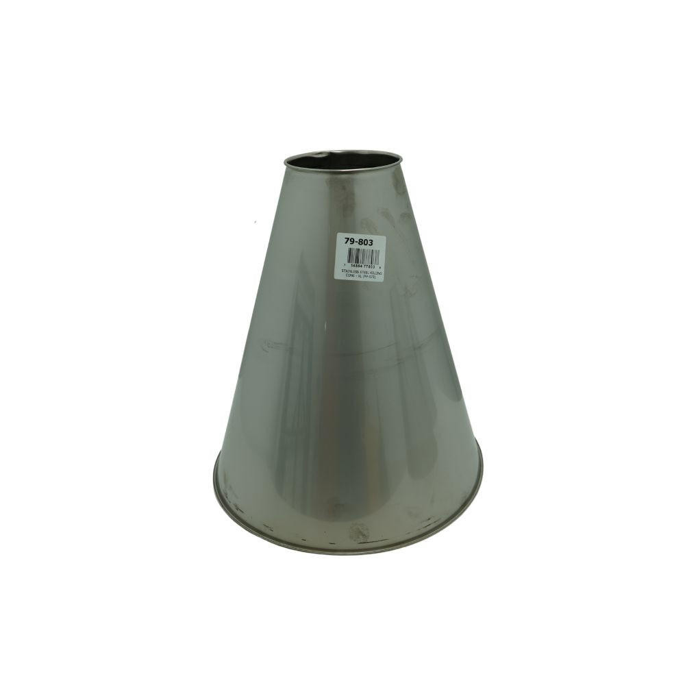 Stainless Steel Restraining Cone with Bracket| Stromberg's Chickens