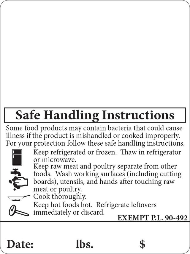 Processing Labels | Stromberg's Chickens