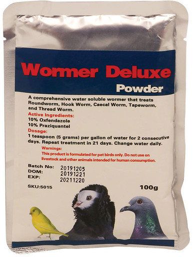 Wormer Deluxe Powder - 100 g