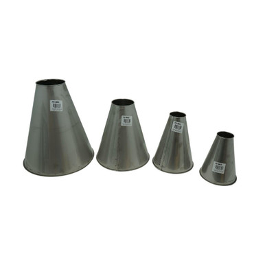 Stainless Steel Restraining Cone with Bracket| Stromberg's Chickens