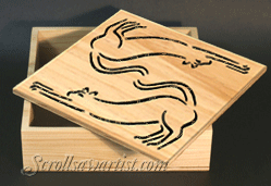 Cat face box #1