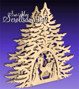 Deer - Scroll Saw Artist