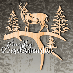 Deer face - Scroll Saw Artist