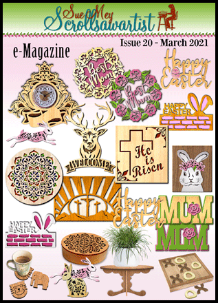 e-Magazine Issue 20 - March 2021 - Scroll Saw Artist