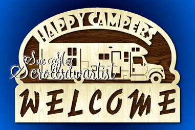 Happy trucking - Scroll Saw Artist