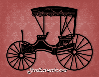 Old carriage - Scroll Saw Artist