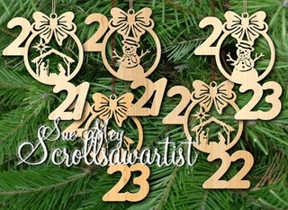 Stylized ornaments
