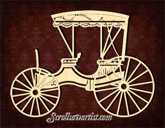 Old carriage - Scroll Saw Artist