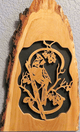 Cardinal plaque - 2 versions - Scroll Saw Artist