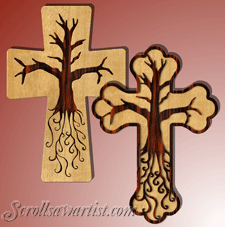 Tree branch cross