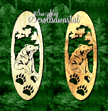 Polar bear - Scroll Saw Artist