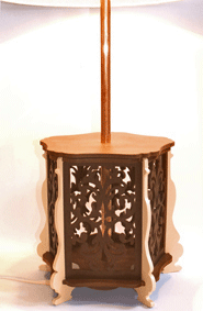 Fret lamp - Scroll Saw Artist