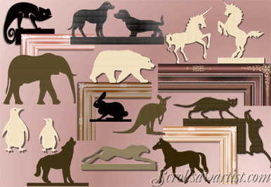 Door toppers - Scroll Saw Artist