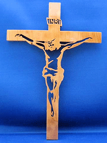 INRI cross - Scroll Saw Artist