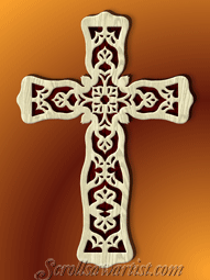 Fretwork cross - Scroll Saw Artist