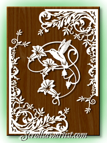 Hummingbird - Scroll Saw Artist
