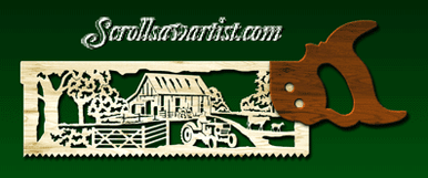 Handsaw - Farm scene - Scroll Saw Artist