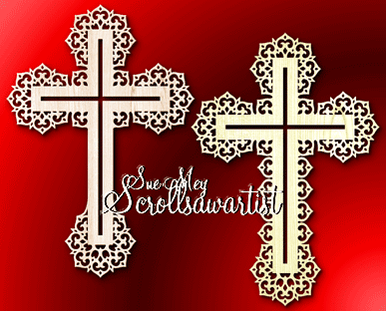 Lacy cross #2