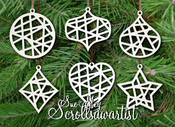 Stylized ornaments