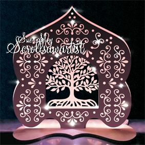 Lighted tree of life - Scroll Saw Artist