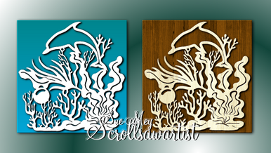 Dolphin - Scroll Saw Artist