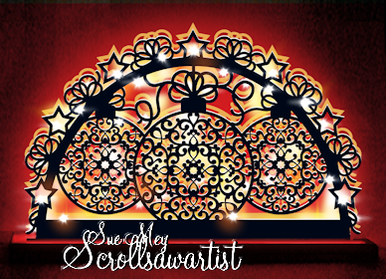 Baubles arch - Scroll Saw Artist
