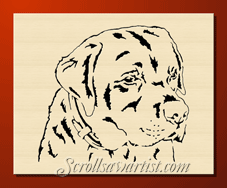 Labrador - Scroll Saw Artist