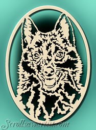 Schipperke - Scroll Saw Artist