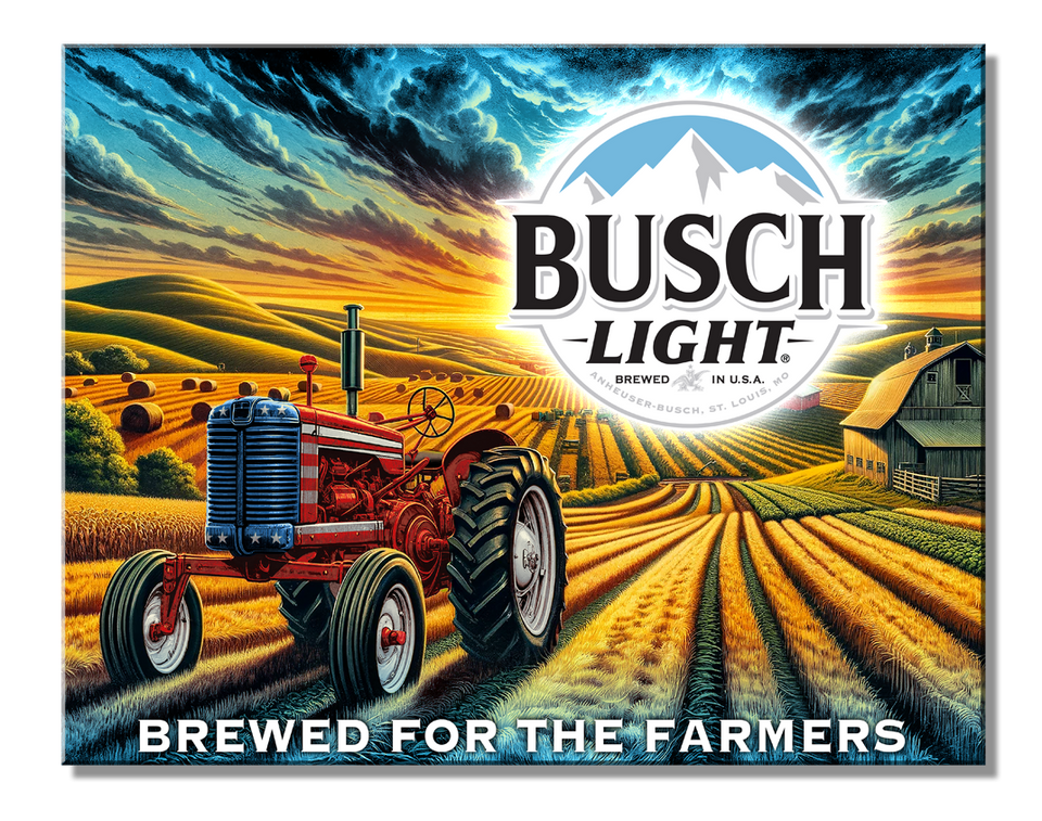 Busch Light Farmers | Wholesale Metal Signs